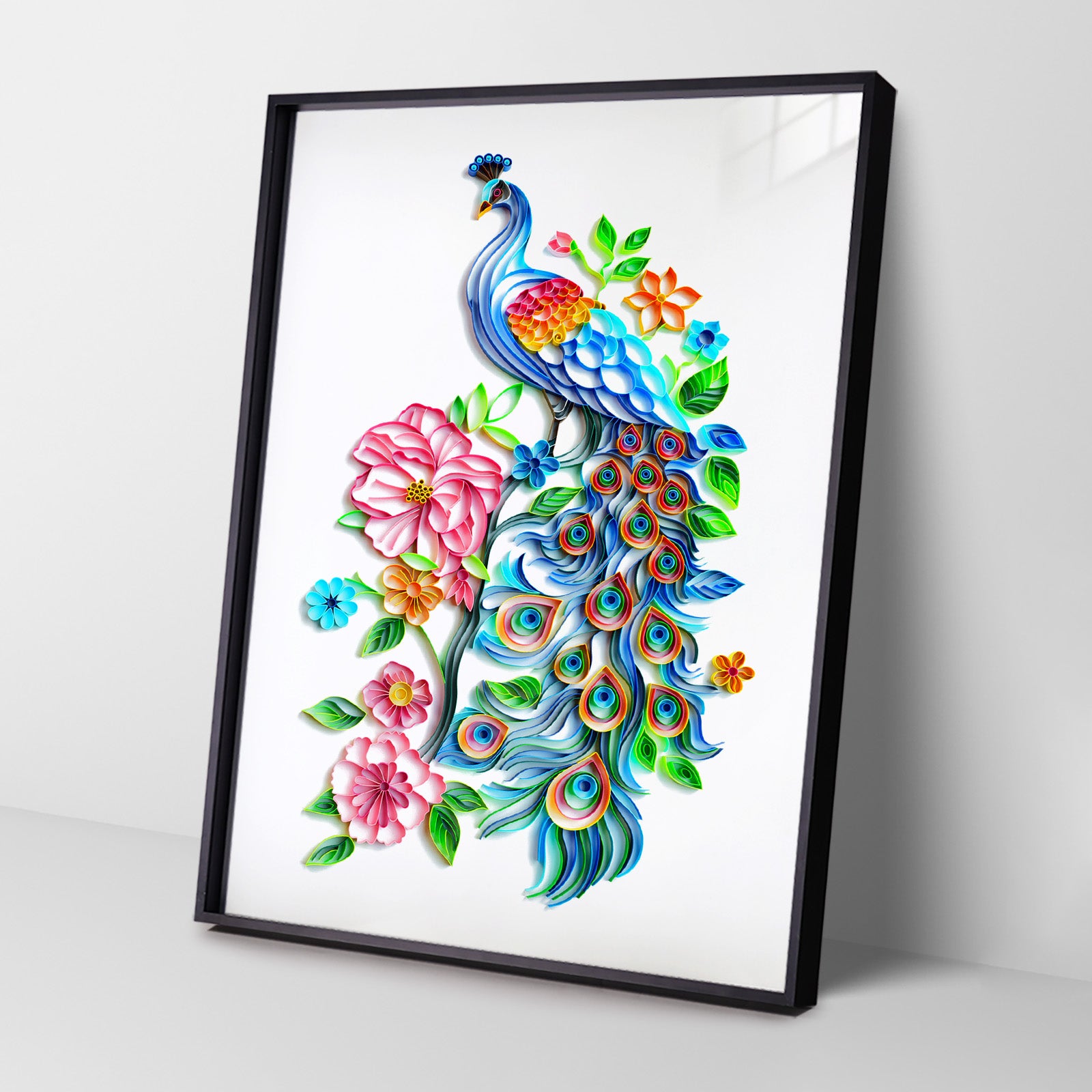Paper Quilling & Filigree Painting Kits - Peacock-2 – Uniquilling