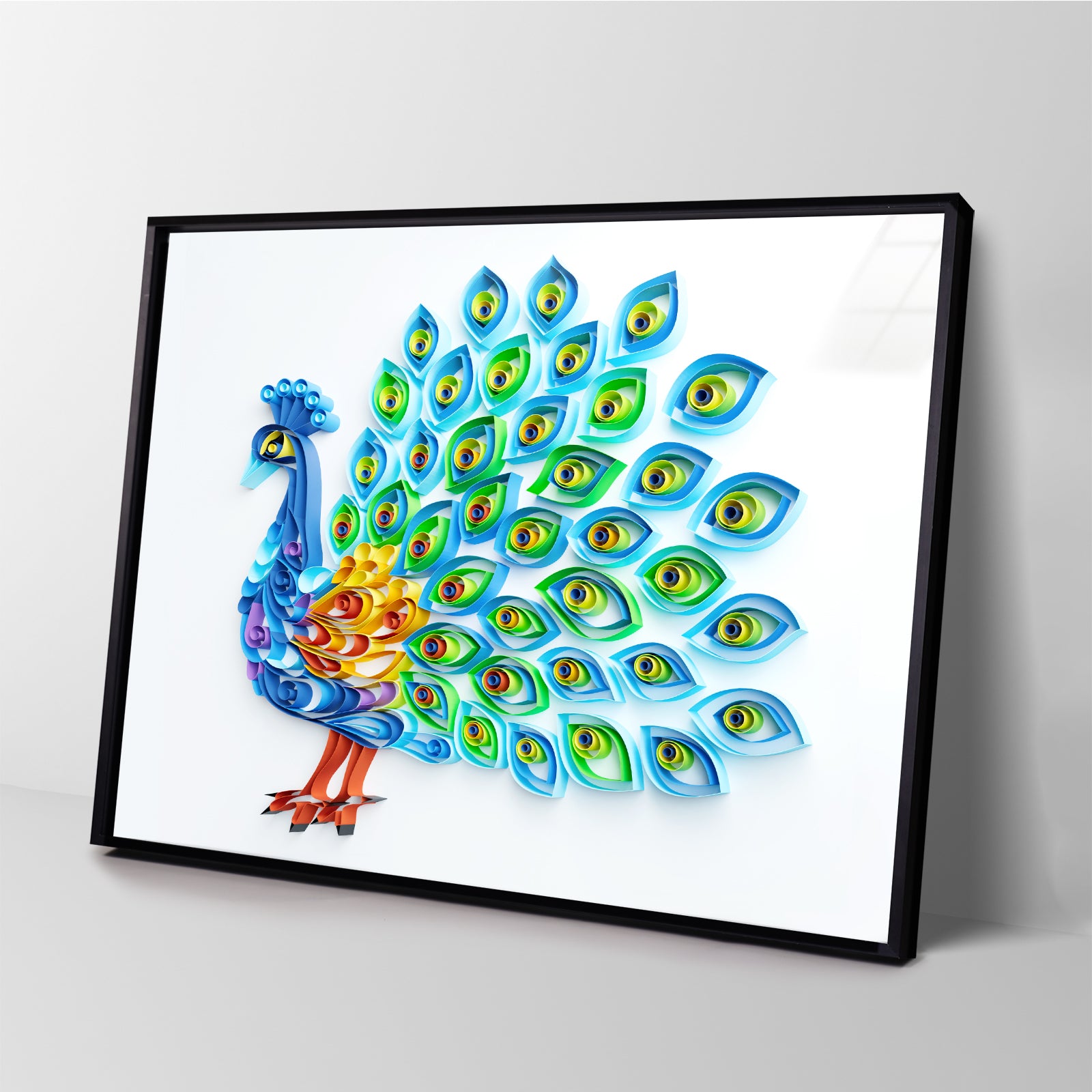Paper Quilling & Filigree Painting Kits - Peacock – Uniquilling