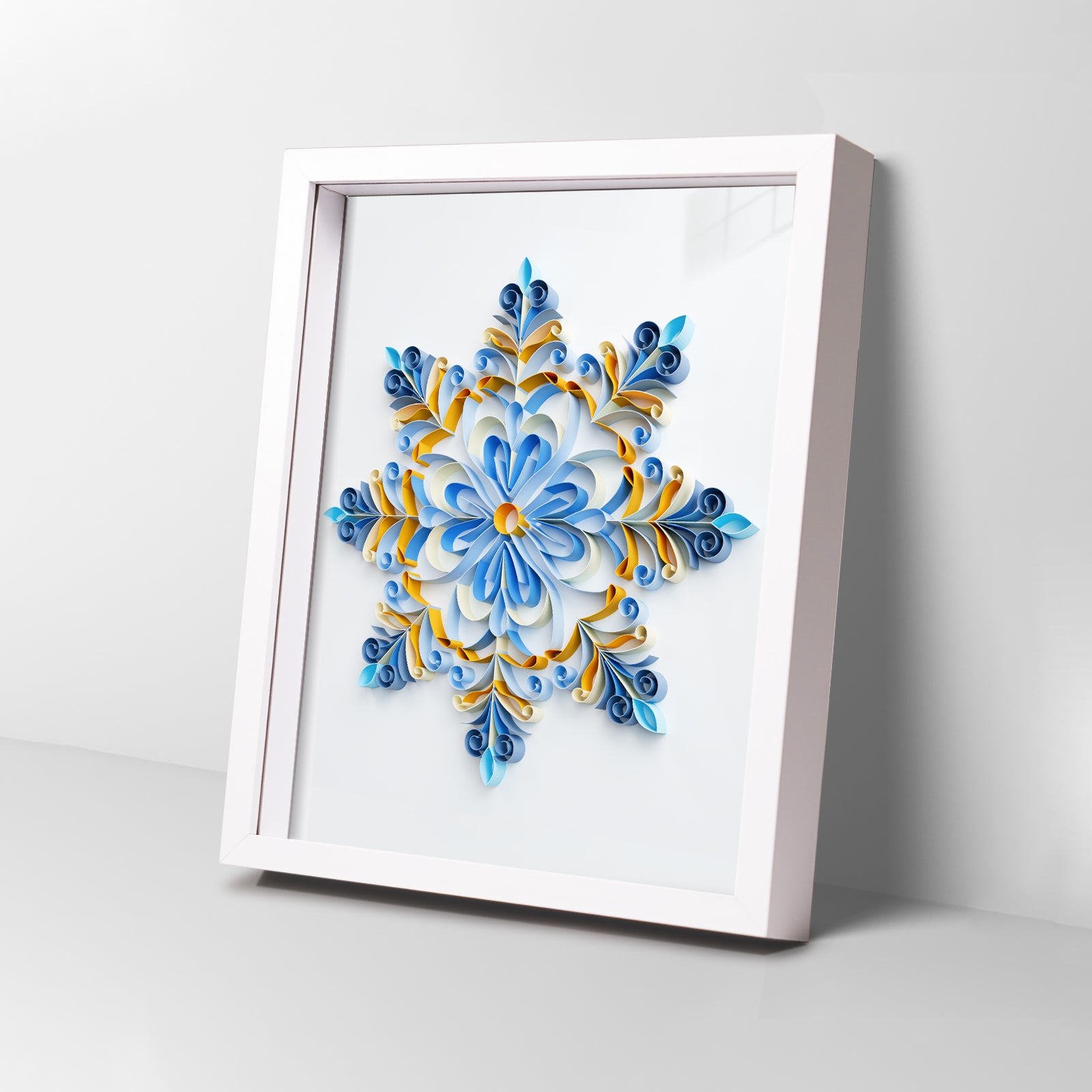 Quilling Patterns | Paper Quilling Kits | Gift - Snow Flake – Uniquilling