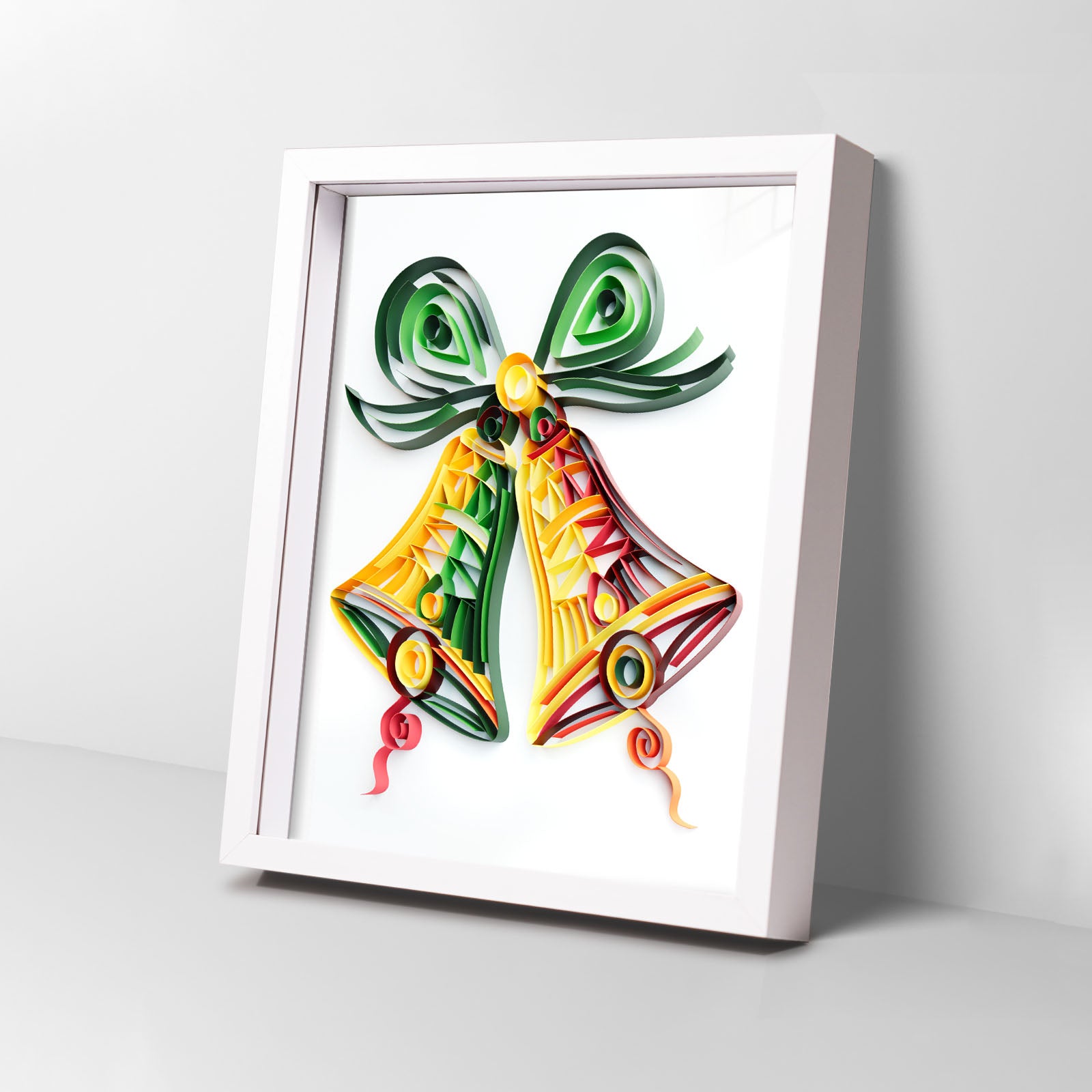 Quilling Patterns | Paper Quilling Kits | Gift - Christmas bell ...