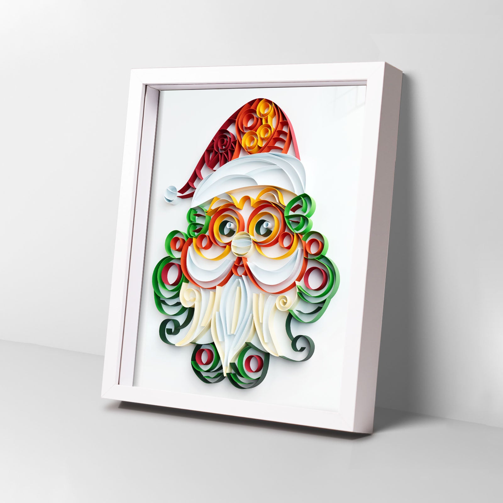 Quilling Patterns | Paper Quilling Kits | Gift - The lovely Santa Claus ...