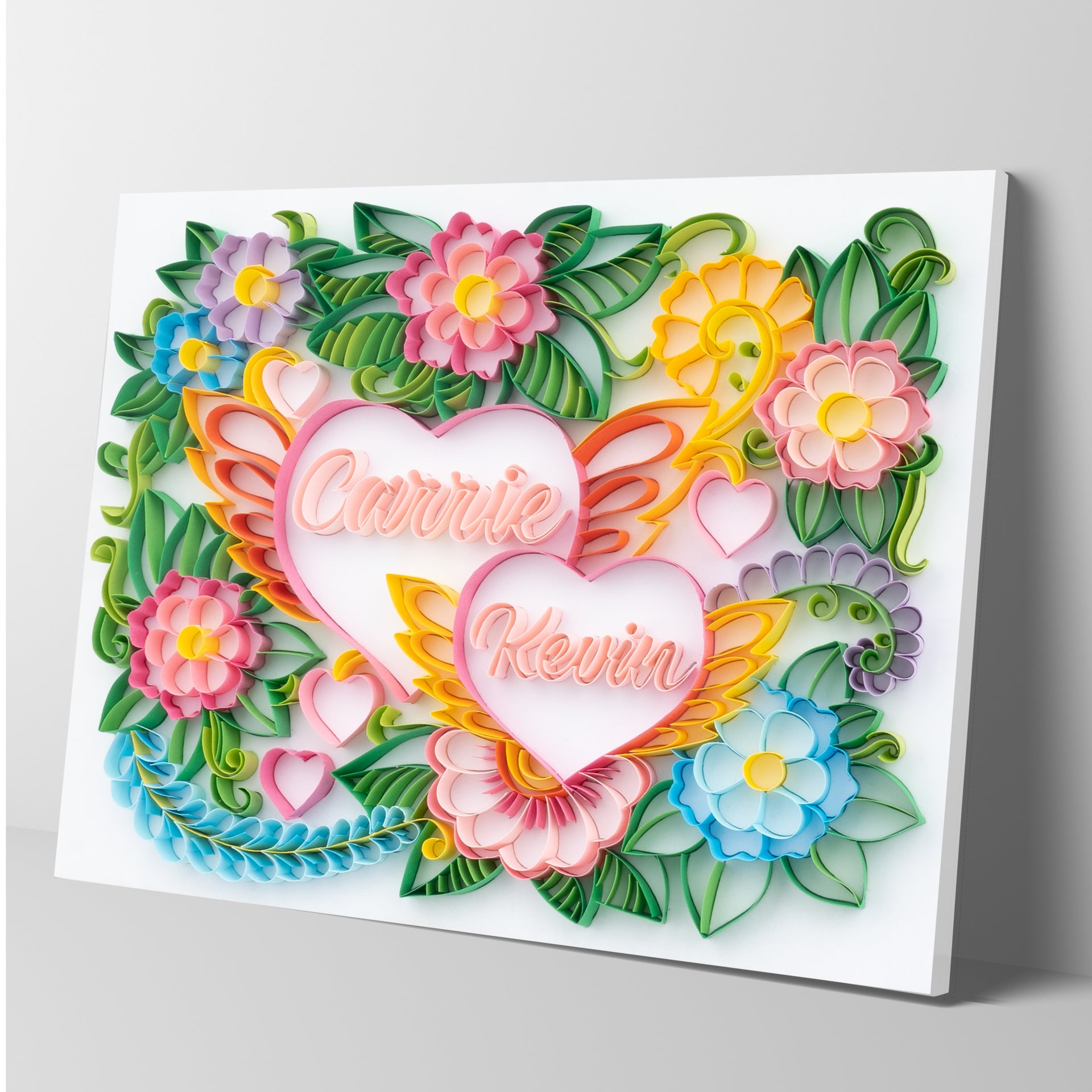 Paper Filigree Painting - Uniquilling