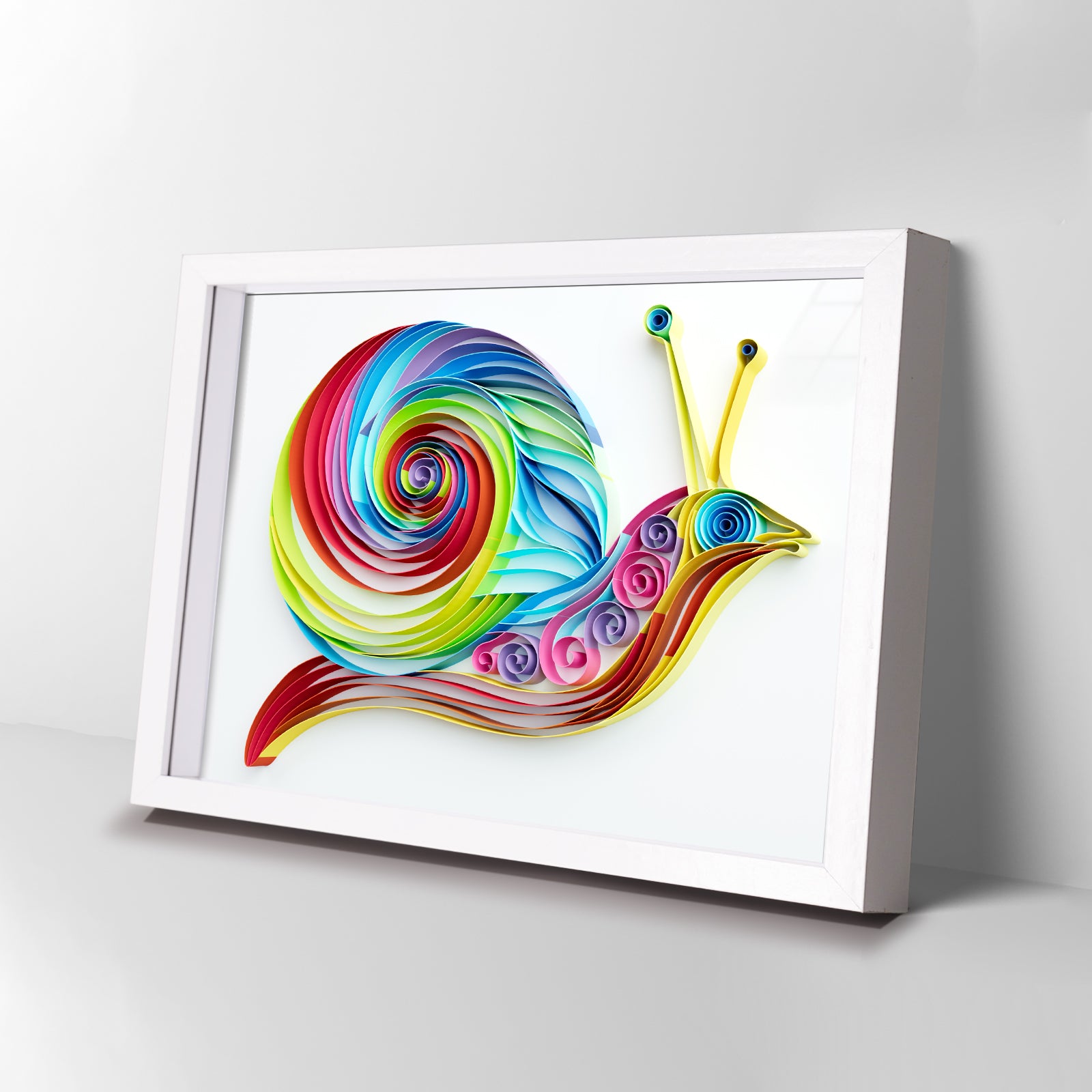 Quilling Patterns | Paper Quilling Kits | Gift - Colorful snail ...