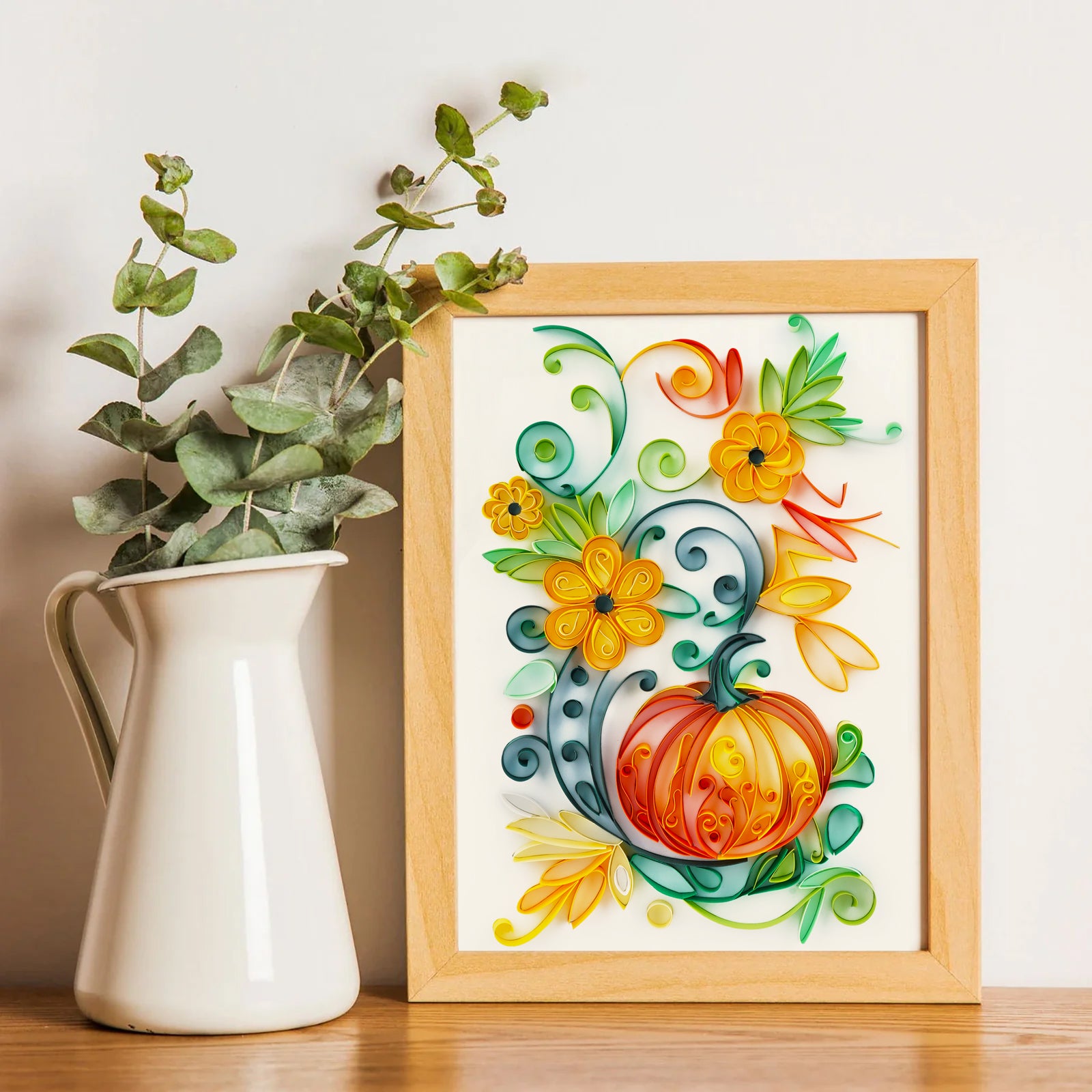 Paper Quilling Kits| Quilling Patterns - Pumpkin Kit – Uniquilling