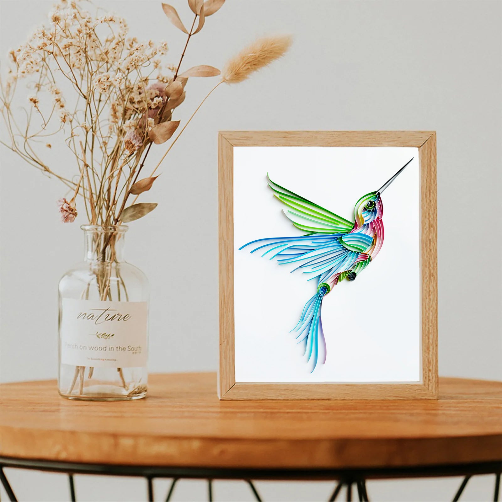 Paper Quilling Kits| Quilling Patterns - Hummingbird – Uniquilling