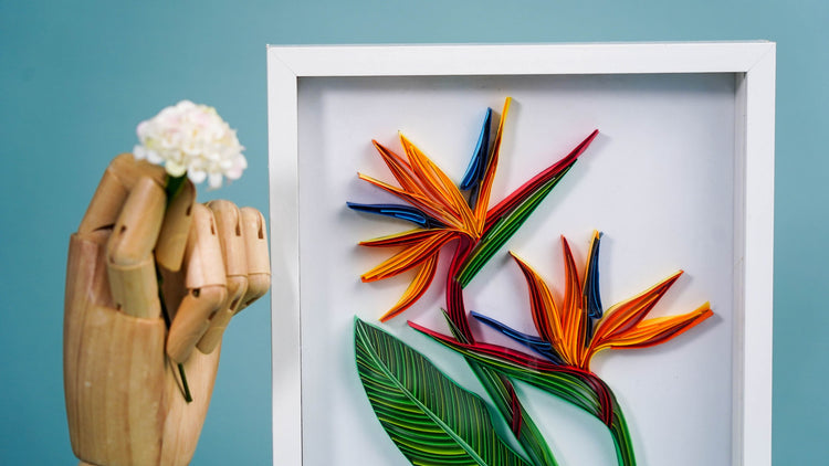 Paper Filigree Painting - Uniquilling