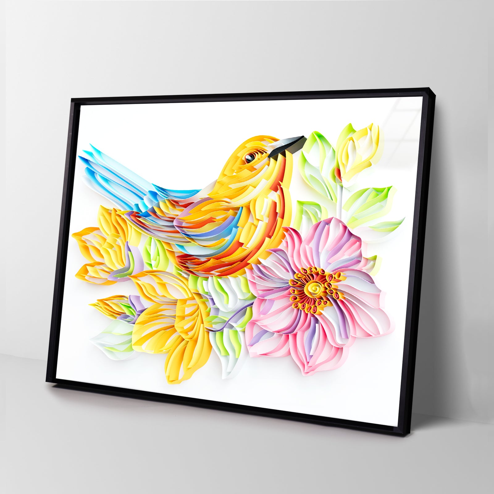 Paper Quilling & Filigree Painting Kits - Sparrows and Flowers ...