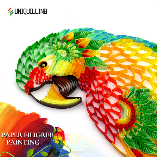 All Paper Filigree Painting Kits#N#– Uniquilling