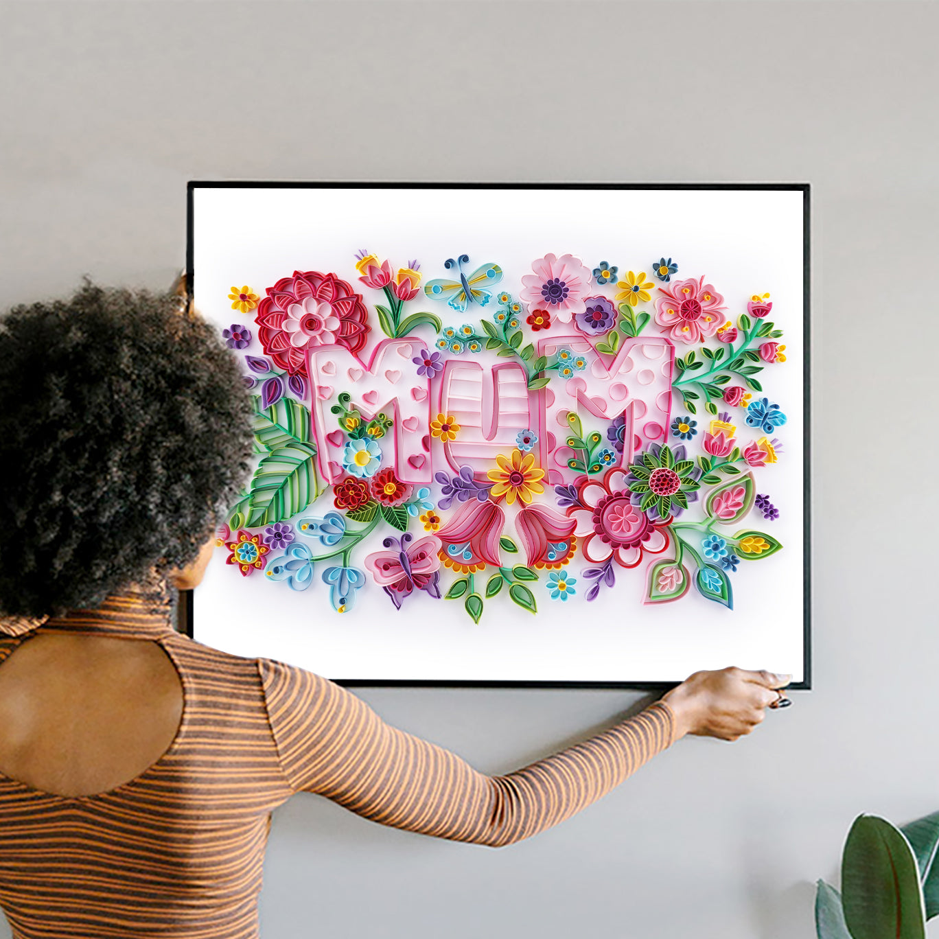 MUM - Paper Quilling Kit | Quilling Patterns for Beginners – Uniquilling